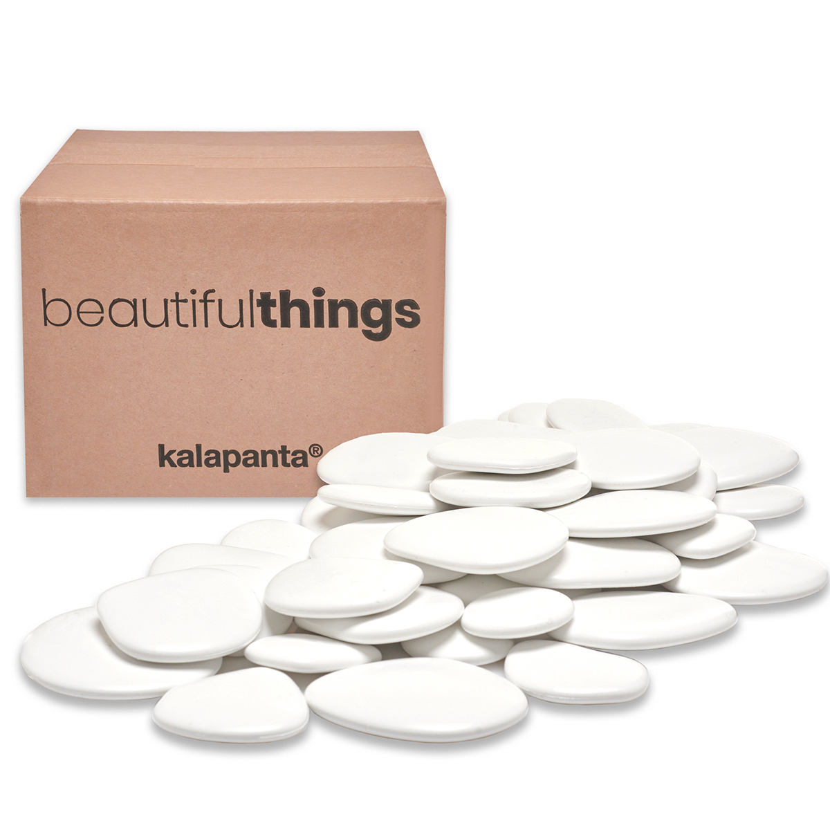 Decorative pebbles for pots, gardens, painting - Kalapanta